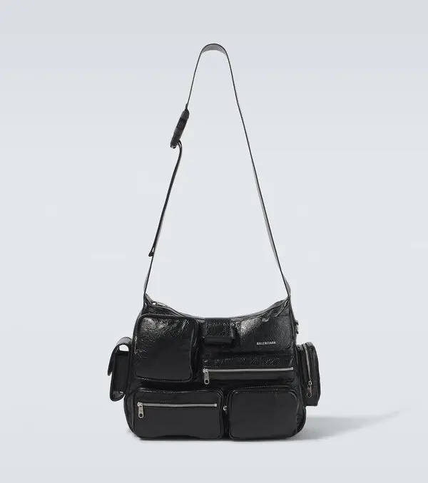 Balenciaga Superbusy Messenger Bag - Black