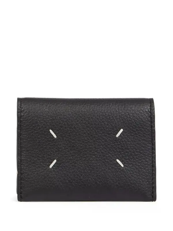 MAISON MARGIELA Four-stitch Logo Wallet - Black