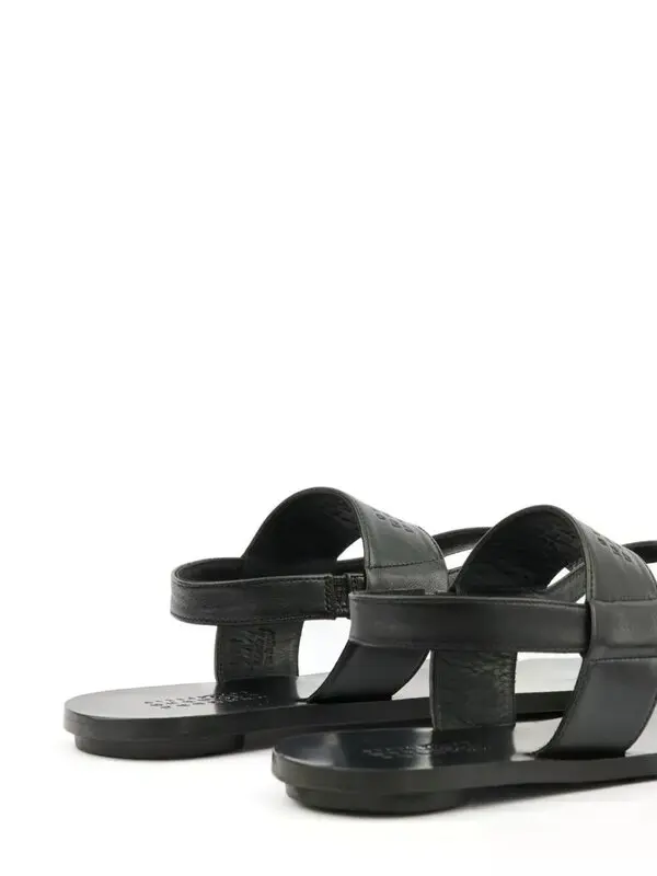 MAISON MARGIELA Logo-debossed Leather Sandals