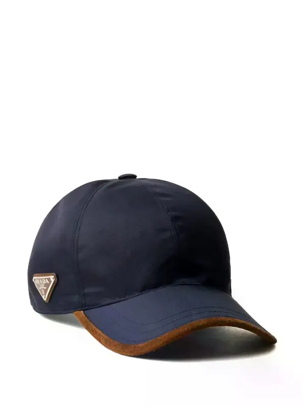 Prada Re-nylon Baseball Cap - Blue