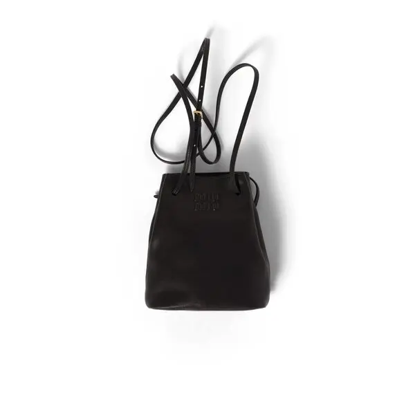 Miu Miu Nappa Leather Mini-bag - Black