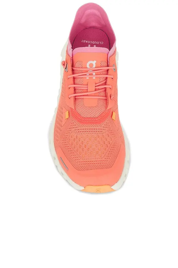 On Cloud Coast Sneaker - Salmon & Pearl