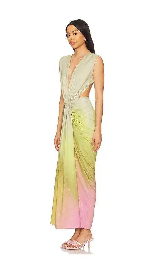 BAOBAB Nia Metallic Dress - Pear