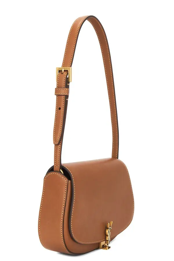 Saint Laurent Mini Shoulder Bag - Brick