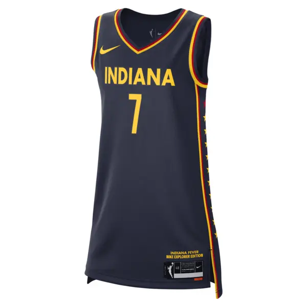 Nike Indiana Fever Explorer Edition Dri-fit Wnba Victory Jersey - Blue