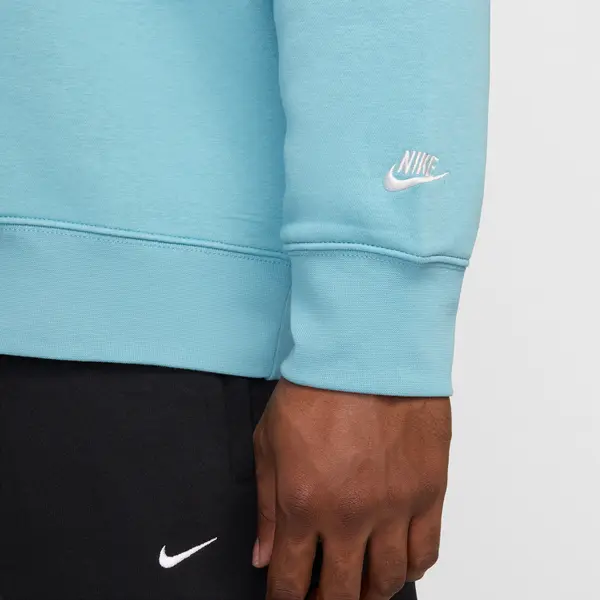 Nike Club Fleece Crewneck - Blue