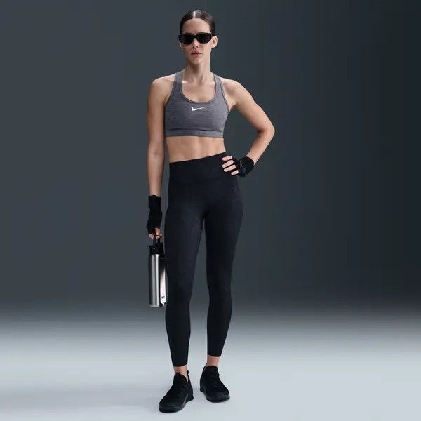 Nike Universa Medium-support High-waisted 7/8 Leggings - Black