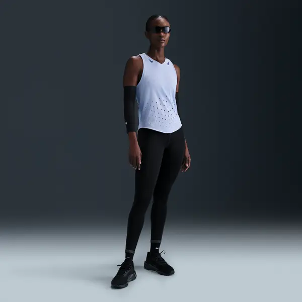 Nike Aeroswift Dri-fit Adv Performance Running Singlet - Grey