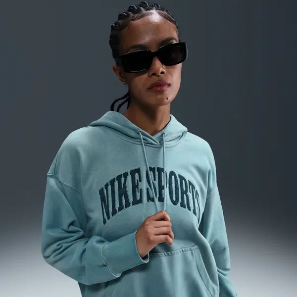 Nike Sportswear Phoenix Fleece Oversized Hoodie - Blue