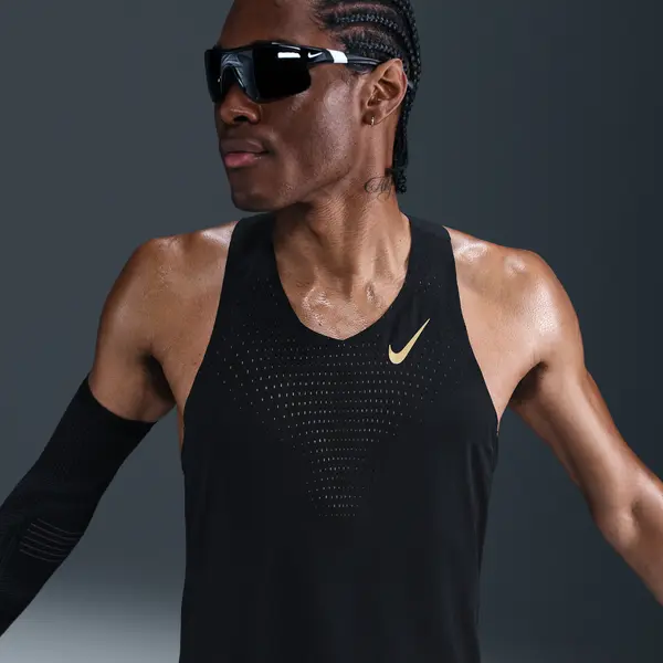 Nike Aeroswift X Jakob Dri-fit Adv Running Singlet - Black