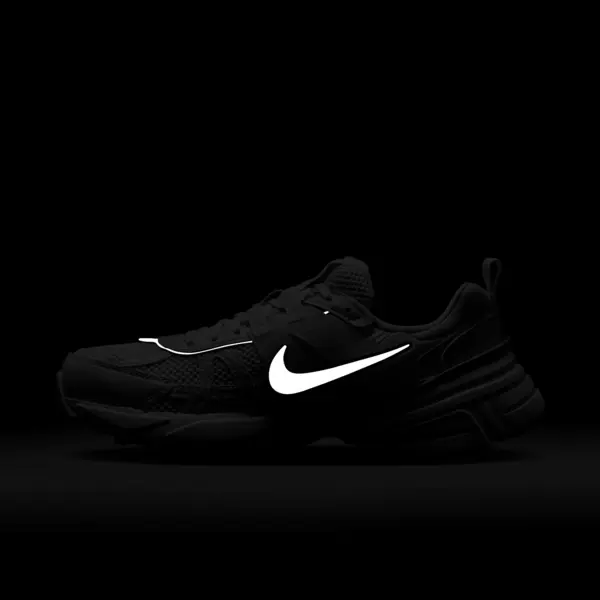 Nike V2k Run Sneakers With Reflective Accents - Grey