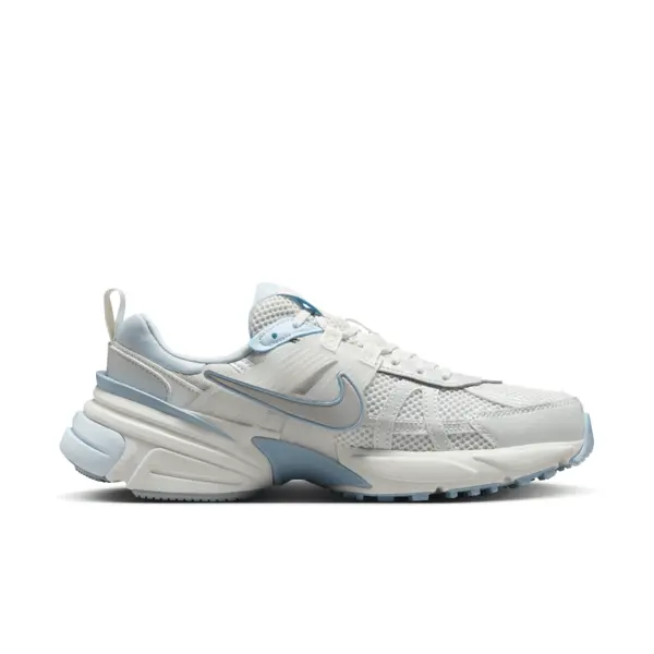 Nike V2k Run Sneakers With Reflective Accents - Grey