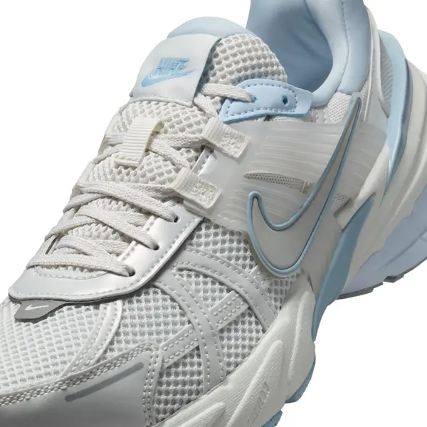 Nike V2k Run Sneakers With Reflective Accents - Grey