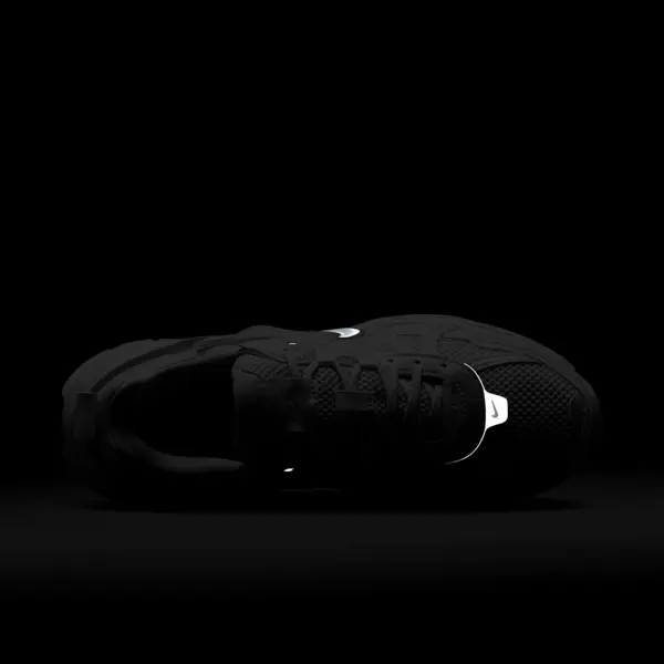 Nike V2k Run Sneakers With Reflective Accents - Grey