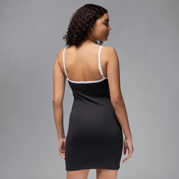 JORDAN Slim Ribbed Tank Dress