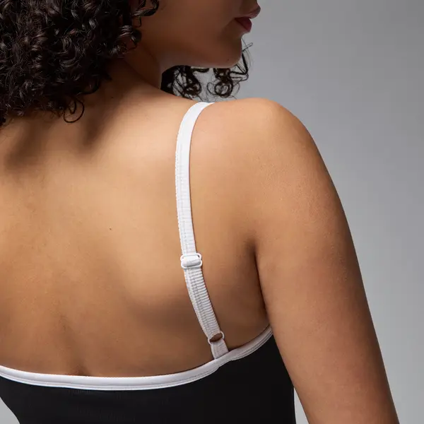 JORDAN Slim Ribbed Tank Dress