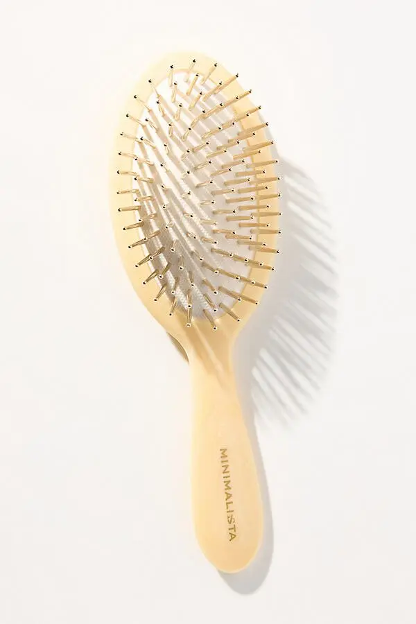 MINIMALISTA The Detangler Brush - 14 Karat Gold