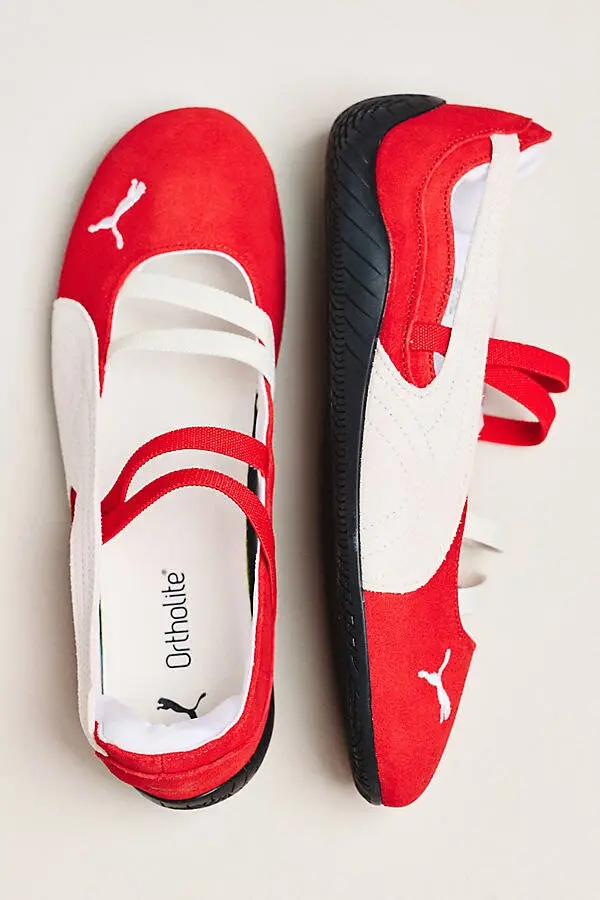 PUMA Speedcat Og Ballet Sneakers - For All Time Red-puma Whi