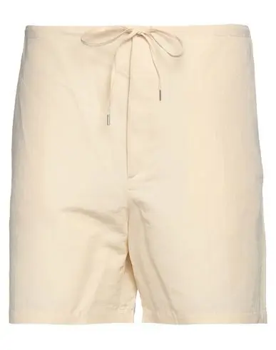 Auralee Linen And Cotton Shorts - Beige