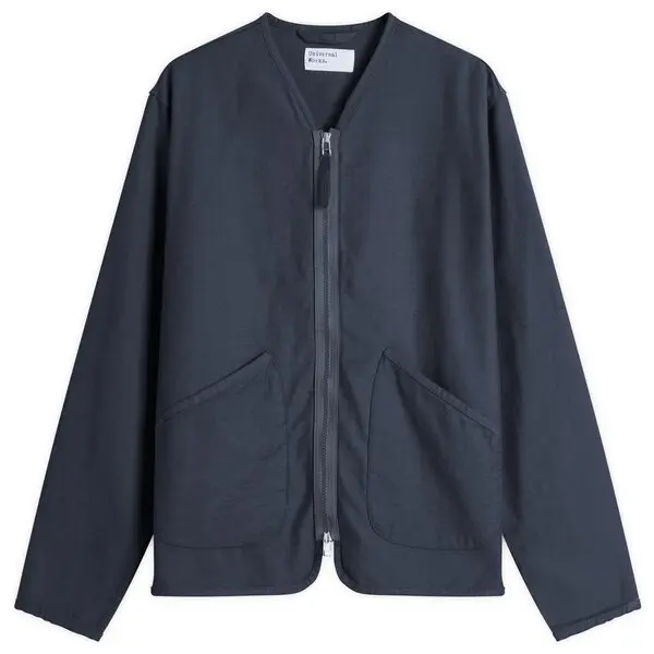 Universal Works Slub Sateen Zip Liner Jacket