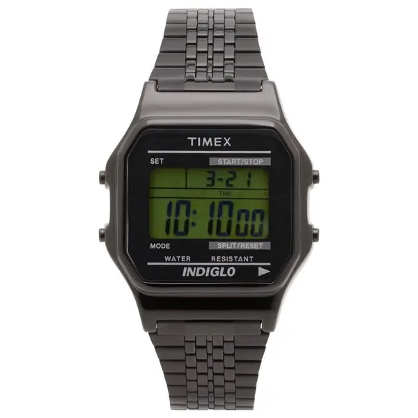 Timex® X T80 Everyday Watch - Black Case And Bracelet/black Mask