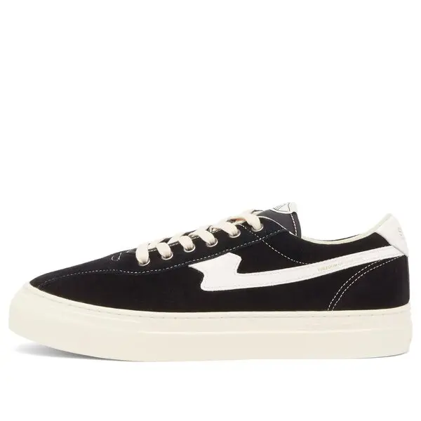 S.W.C STEPNEY WORKERS CLUB Dellow S-strike Cup Suede Sneaker - Black/white