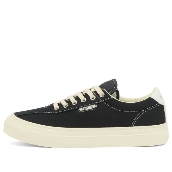 S.W.C STEPNEY WORKERS CLUB Dellow 02 Cup Canvas Sneakers - Black
