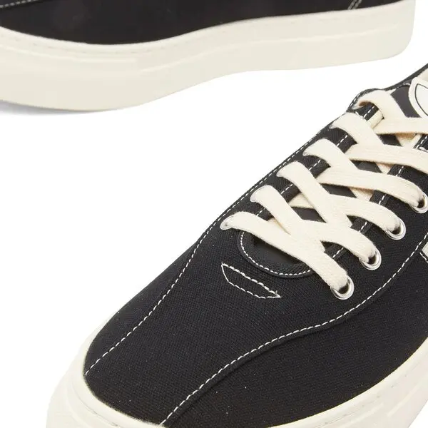 S.W.C STEPNEY WORKERS CLUB Dellow 02 Cup Canvas Sneaker - Black