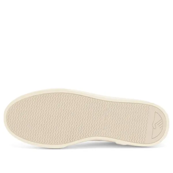 S.W.C STEPNEY WORKERS CLUB Dellow 02 Cup Canvas Sneaker - Ecru