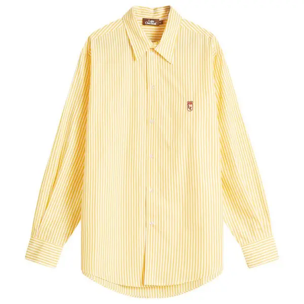 LATE CHECKOUT Striped Western Shirt
