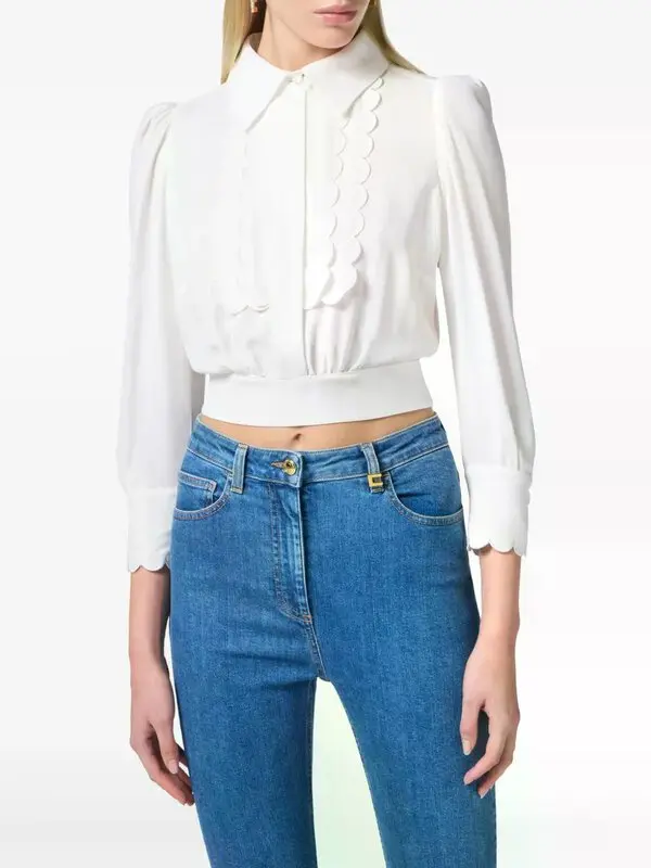 Elisabetta Franchi Embroidered-design Shirt