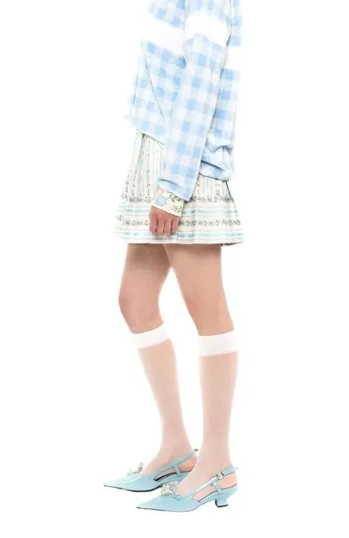 Anna Sui Ribbon Roses Skirt