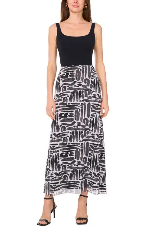 Vince Camuto Printed Knit Skirt