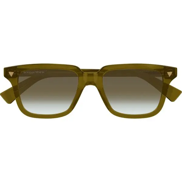 Bottega Veneta 50mm Square Sunglasses - Brown