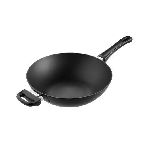 SCANPAN Classic 11 Inch Nonstick Stir Fry Pan - Black