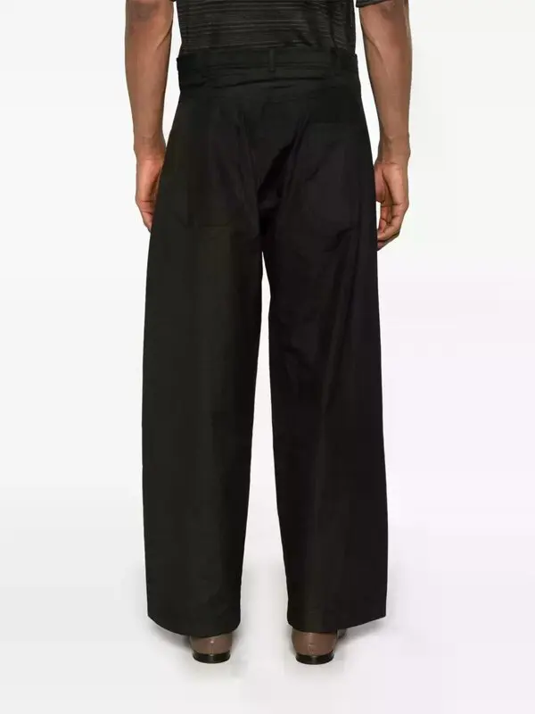 JAN JAN VAN ESSCHE Cotton Trousers