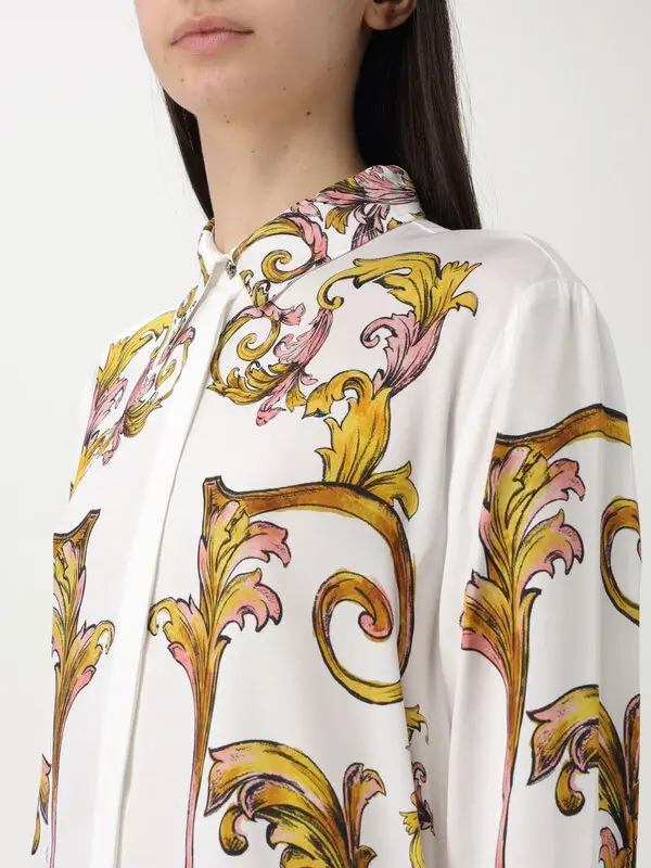 Versace Printed Shirt - White
