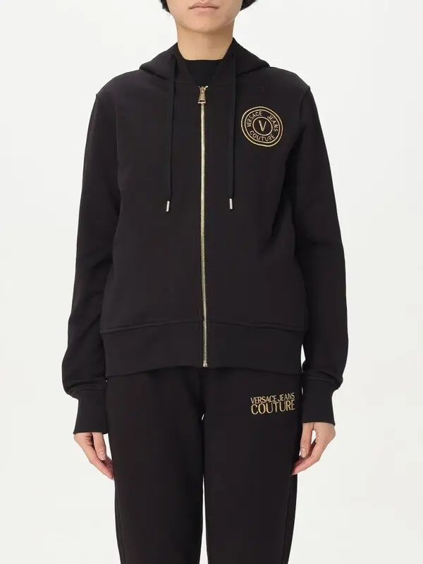 Versace Embroidered Logo Sweatshirt