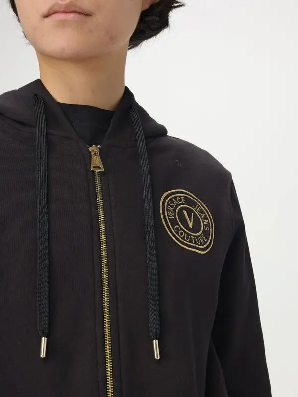 Versace Embroidered Logo Sweatshirt