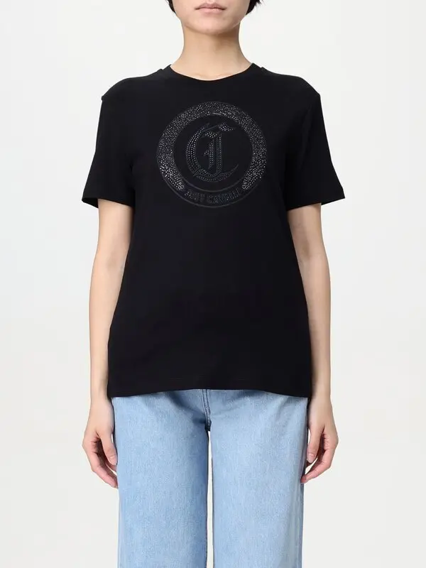 Just Cavalli Graphic T-shirt - Black