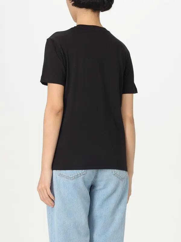 Just Cavalli T-shirt With Logo Print - Black