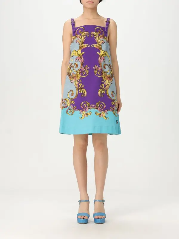 Versace Printed Dress