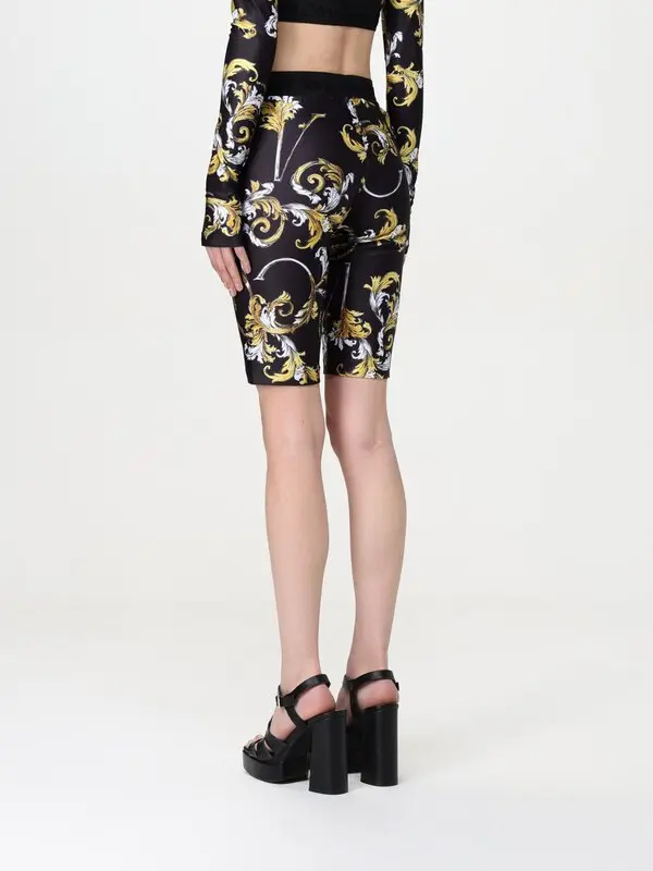 Versace Barocco Print Biker Shorts