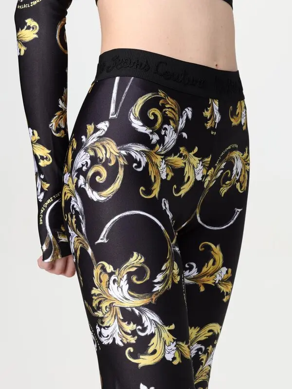 Versace Barocco Print Biker Shorts