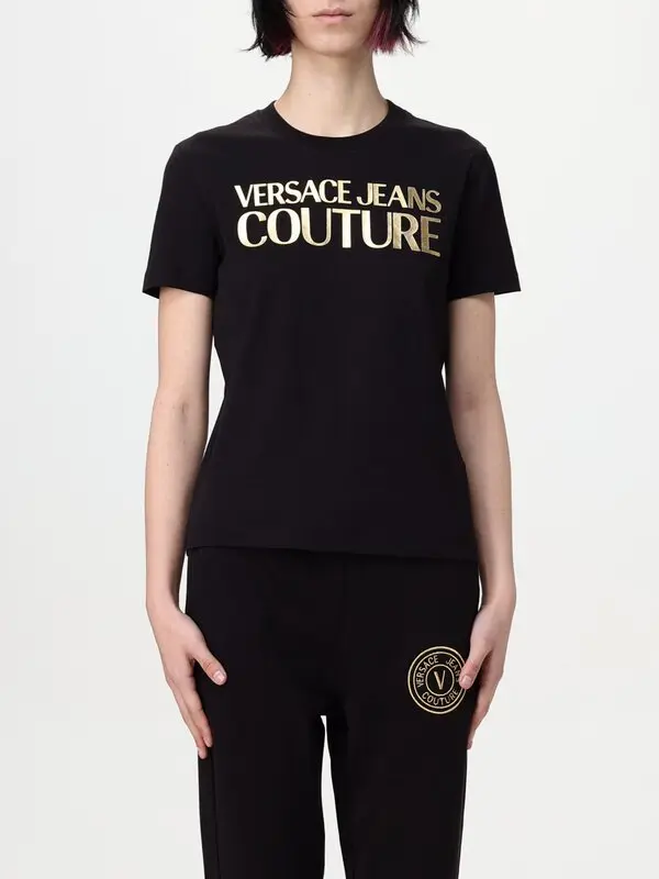 Versace Logo T-shirt - Black
