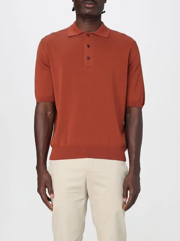ZANONE Polo Shirt - Red