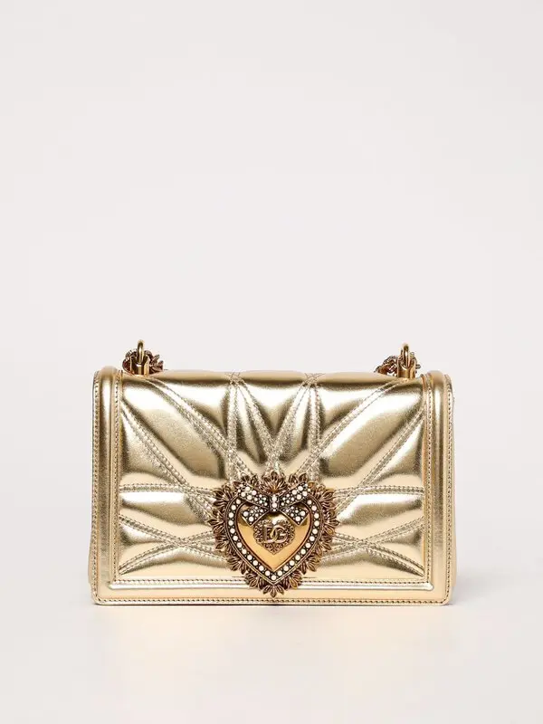 Dolce & Gabbana Quilted Heart Embellished Mini Bag
