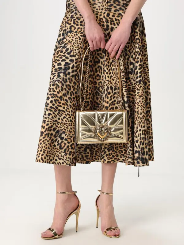 Dolce & Gabbana Quilted Heart Embellished Mini Bag