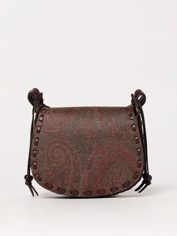 Etro Printed Shoulder Bag - Leather