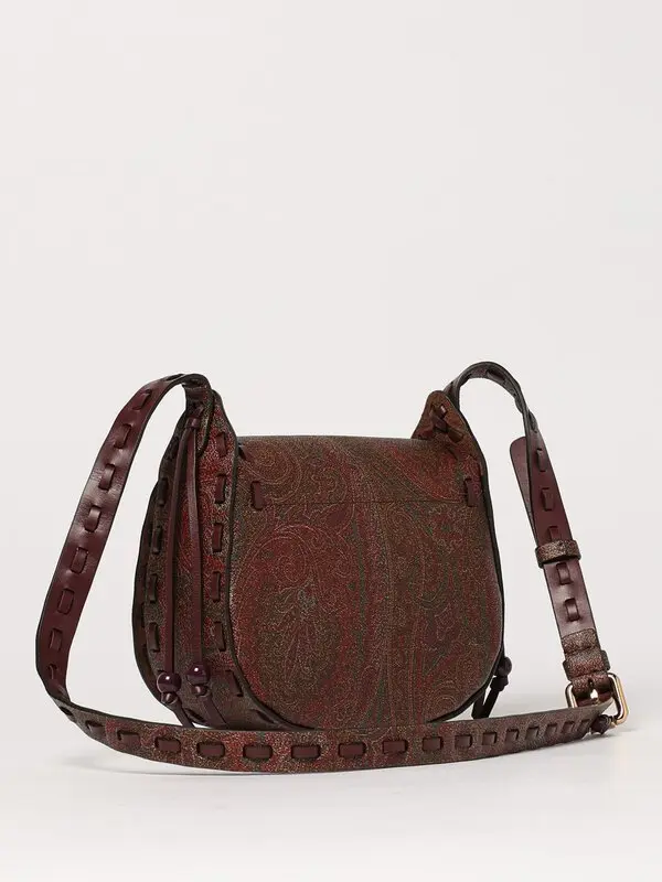 Etro Printed Shoulder Bag - Leather